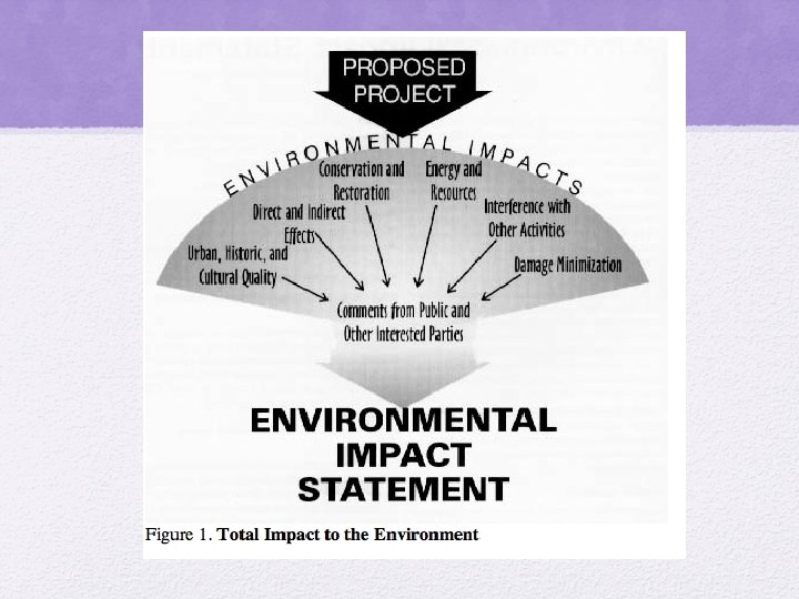 MEASURING CHANGES OF THE SYSTEM Environmental Gradients Human