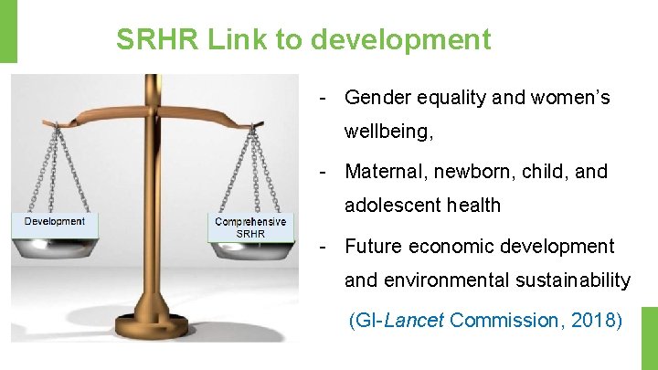 Overview of SRHR Situation in East Africa Presented