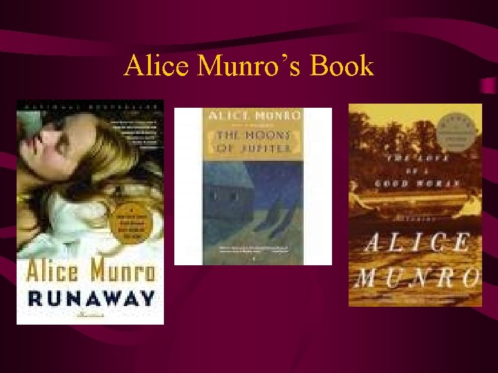 Lesson Four Nettles By Alice Munro Alice Munro