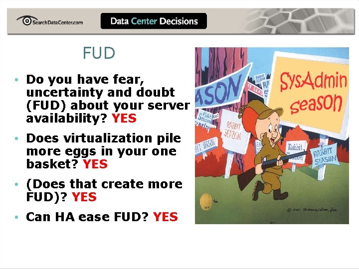 Virtual Infrastructure High Availability Upgrades and Best Practices