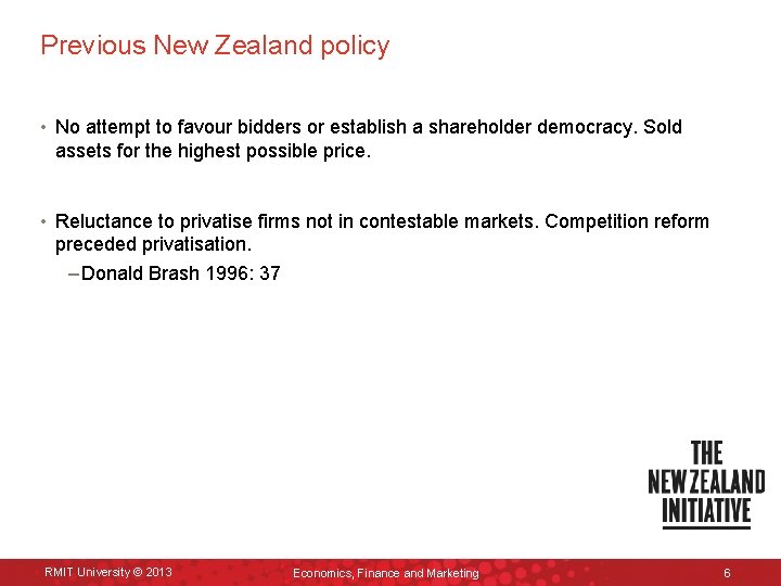 The mixed ownership model radical sell off or