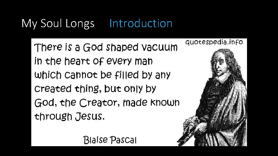 My Soul Longs Psalm 84 My Soul Longs