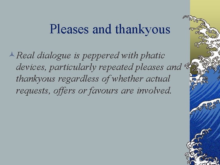 Lesson Five Film Dubbing Film language Filmese A