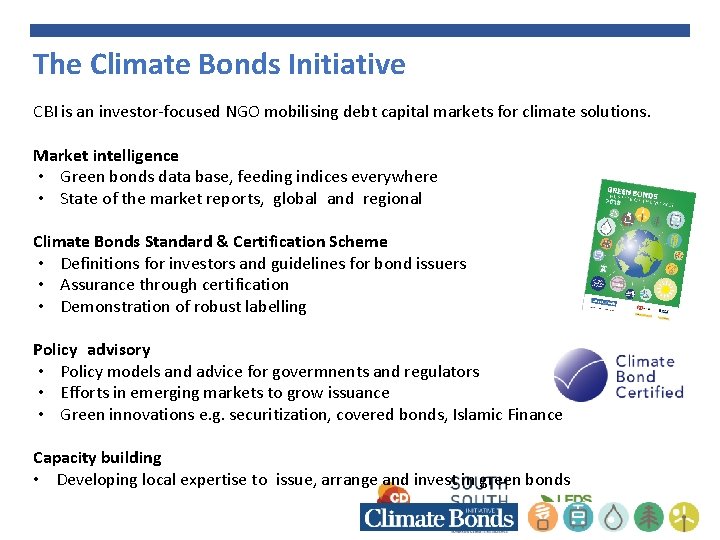 A Roadmap to Green Bonds Readiness November 2019