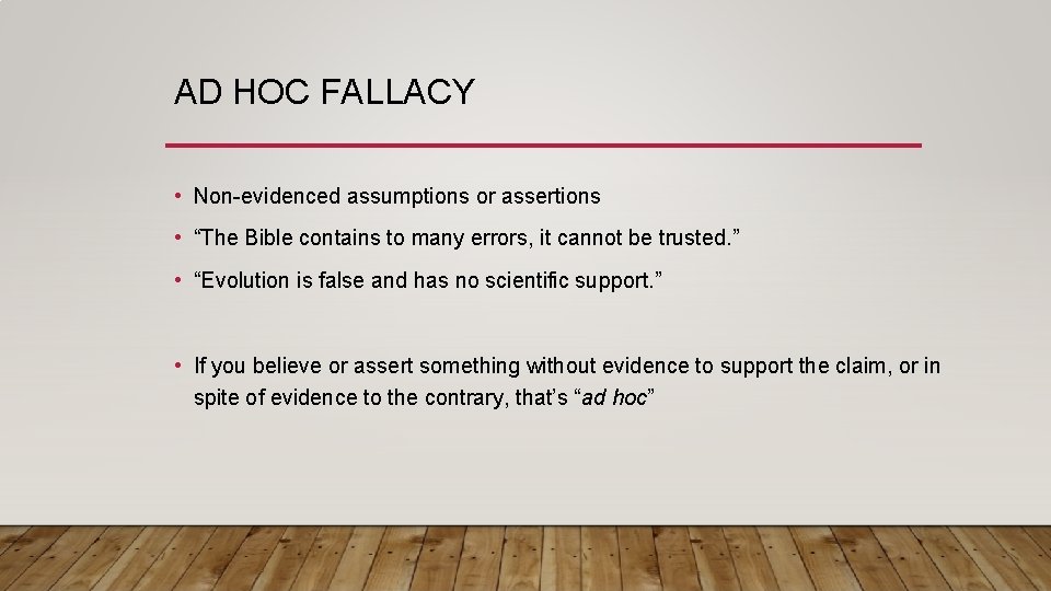 LOGICAL FALLACIES MICHAEL W MOYLES CHRISTIAN APOLOGETICS WWW