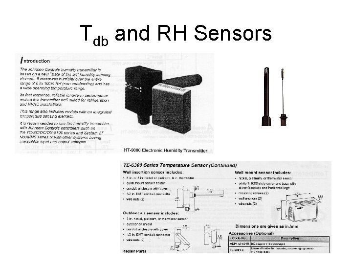 Learning Psychrometrics and Sensors measuring T and RH