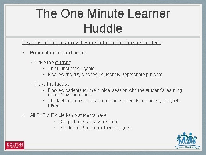 The One Minute Learner An Innovative Tool to