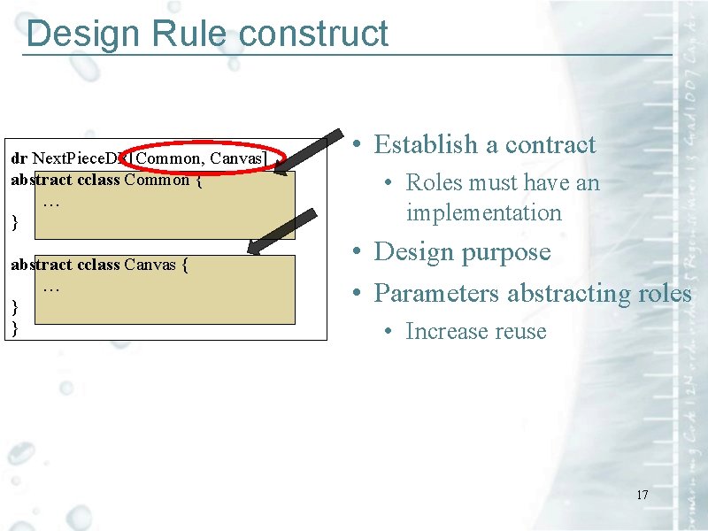 Design Rules for Increasing Modularity with Caesar J