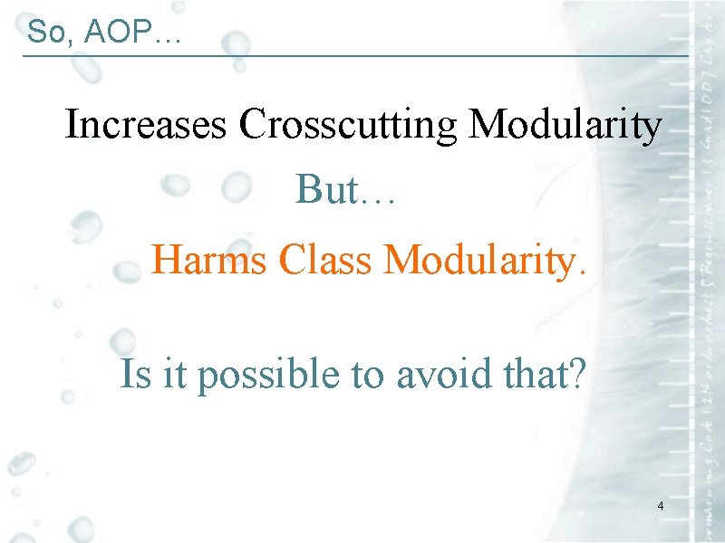 Design Rules for Increasing Modularity with Caesar J