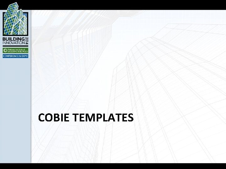Models and COBie Templates Marianglica CarrasquilloMangual Research Civil