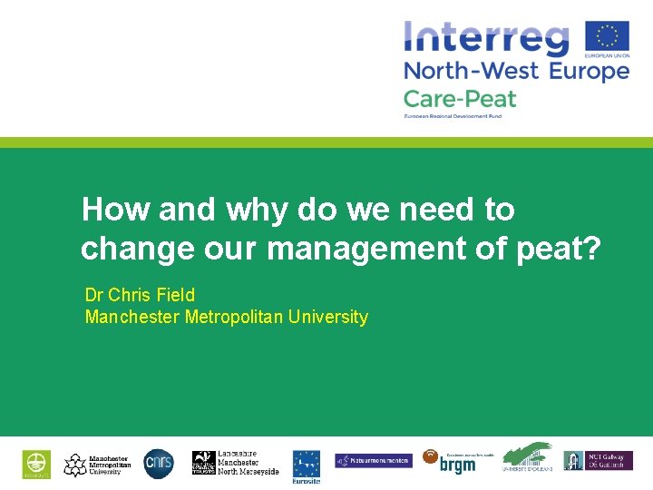 How and why do we need to change