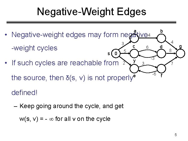 Shortest Path Problems How can we find the
