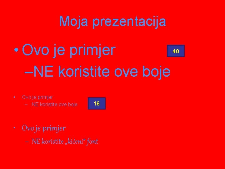 Microsoft Power Point Priprema za prezentaciju Za izradu