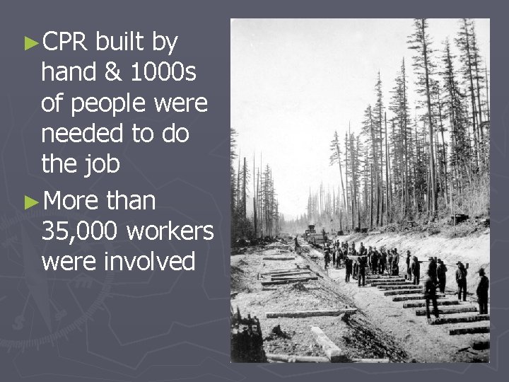 CANADIAN PACIFIC RAILWAY The National Dream John A