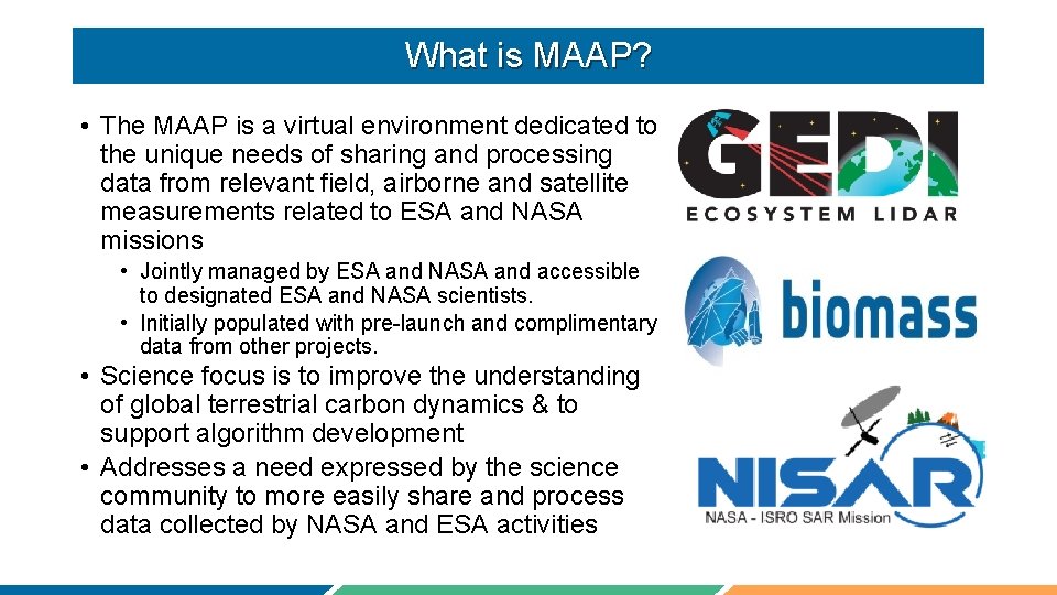 Data Systems to Enable Open Science The Joint