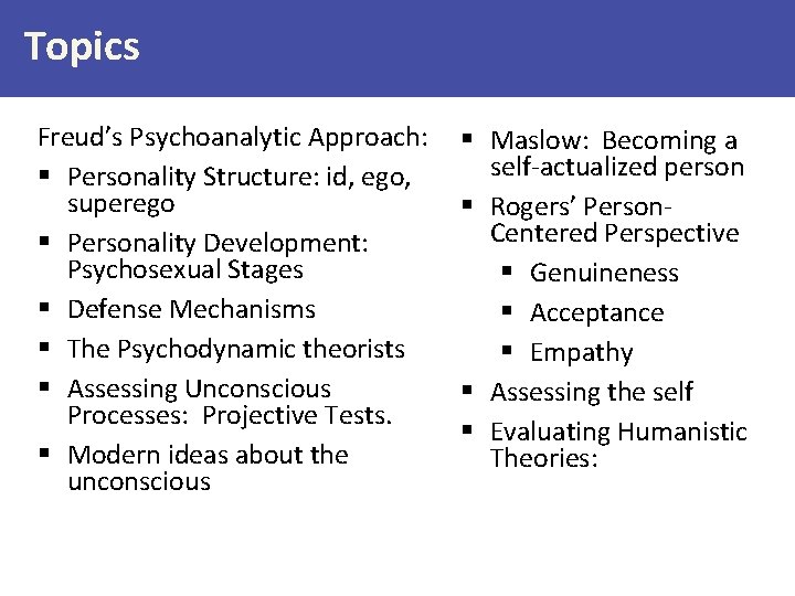 Personality Power Point Presentation by Jim Foley 2013