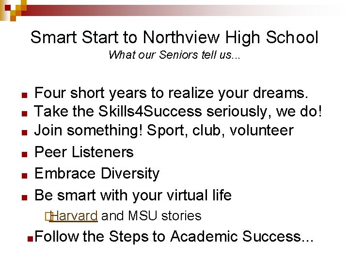 Welcome to Northview High School Class of 2021
