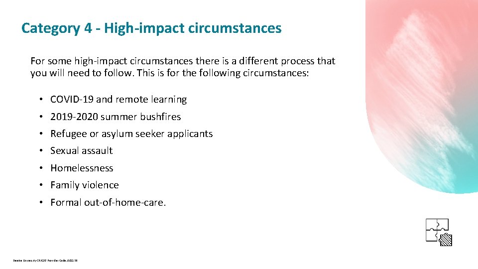 The Deakin Engagement and Access Program presents SEAS