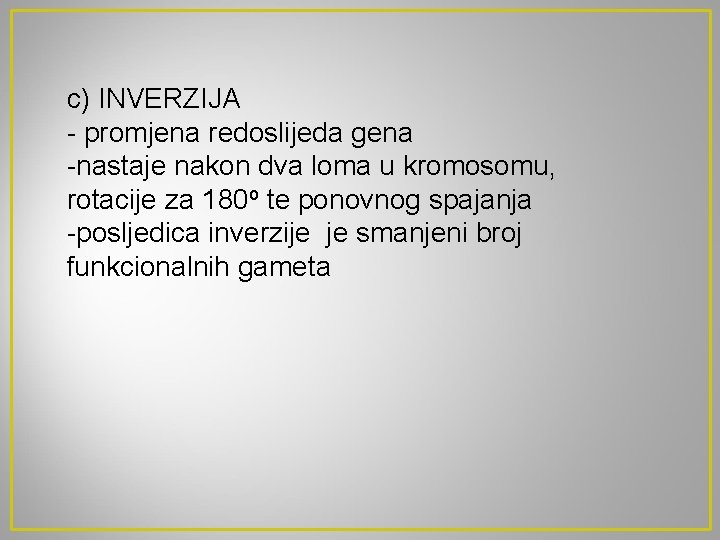 MUTACIJE GENA I KROMOSOMSKE ANOMALIJE MUTACIJA je iznenadna