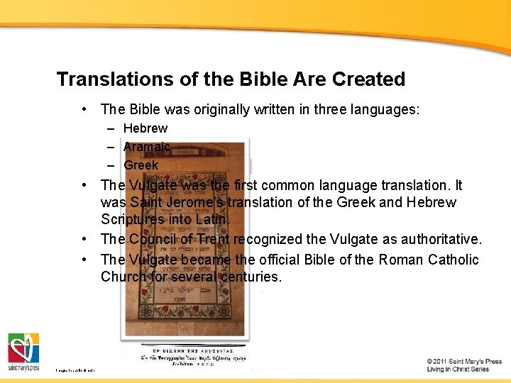 How the Bible Came to Be The Bible