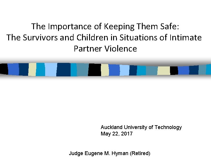 The Importance of Keeping Them Safe The Survivors