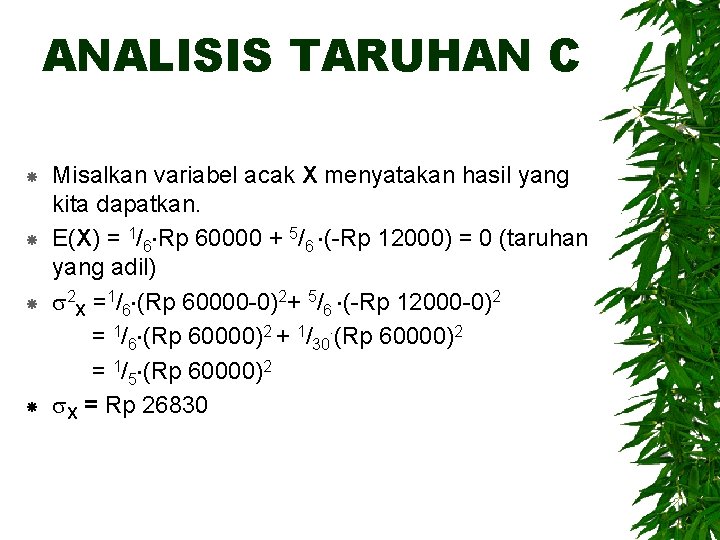 VARIABEL ACAK RANDOM VARIABLES Fungsi yang dihubungkan dengan