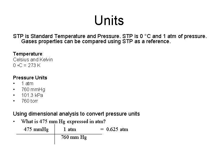 Gas Laws A Characteristics of Gases Gases expand