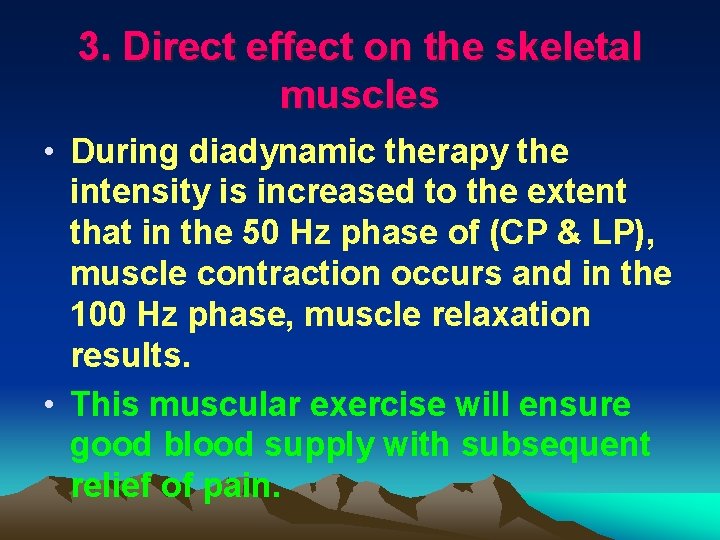DIADYNAMIC CURRENTS BY ABDULLAH RADWAN Diadynamic currents They