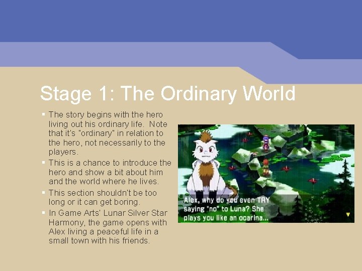 Interactive Storytelling for Video Games Chapter 3 The