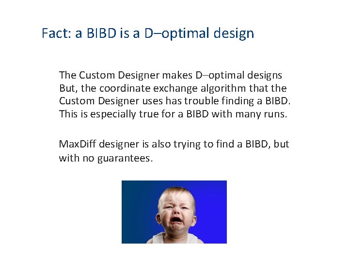 New in JMP 14 Balanced Incomplete Block Designs