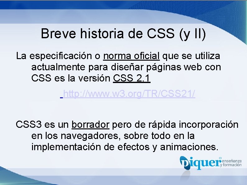 DESARROLLO DE APLICACIONES CON TECNOLOGAS WEB Elaboracin de