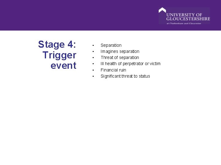 The Intimate Partner Homicide Timeline Dr Jane Monckton