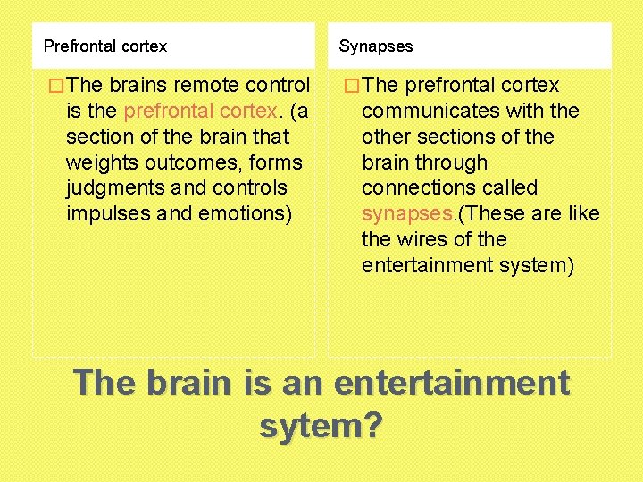 Teenage Brain Are they really different from and