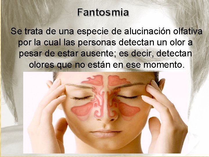 Anlisis sensorial Instructora Natalia Cucaita EL SENTIDO DEL