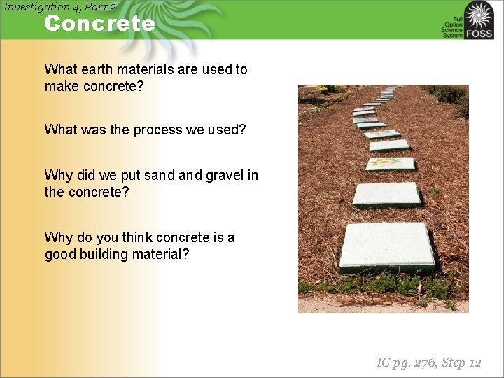 SOILS ROCKS AND LANDFORMSInvestigation 4 Part 2 Making