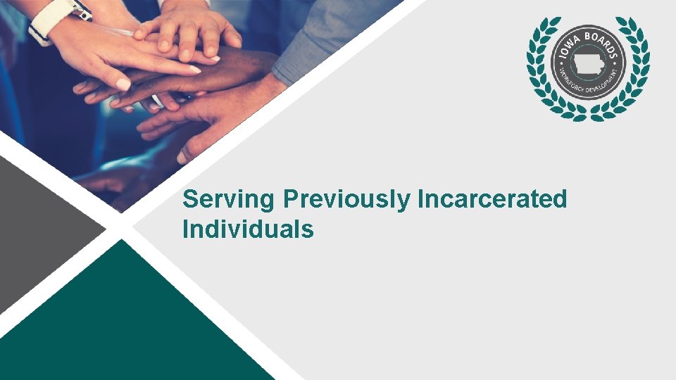 Serving Previously Incarcerated Individuals What is a previously