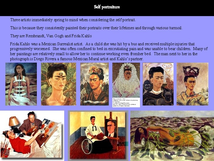 portraits portraits Different forms and styles CLICK HERE