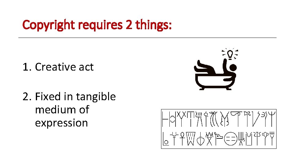 Copyright for Publishing a supershort course But first