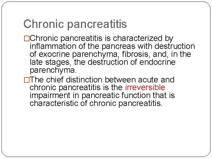 Pathology and pathogenesis of pancreatitis Dr Ahmed Alhumidi