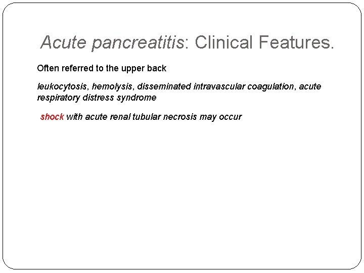 Pathology and pathogenesis of pancreatitis Dr Ahmed Alhumidi