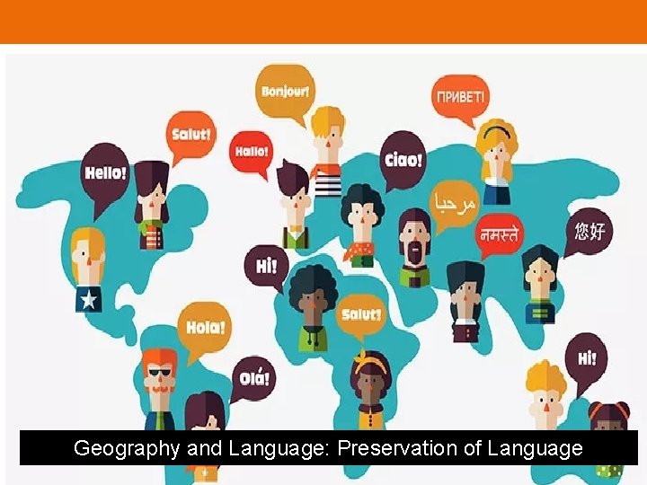 Geography and Language Preservation of Language 2014 Pearson