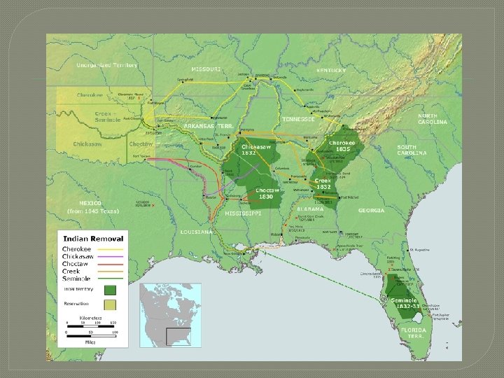 Indian Removal Timeline 1785 First treaty between Cherokee