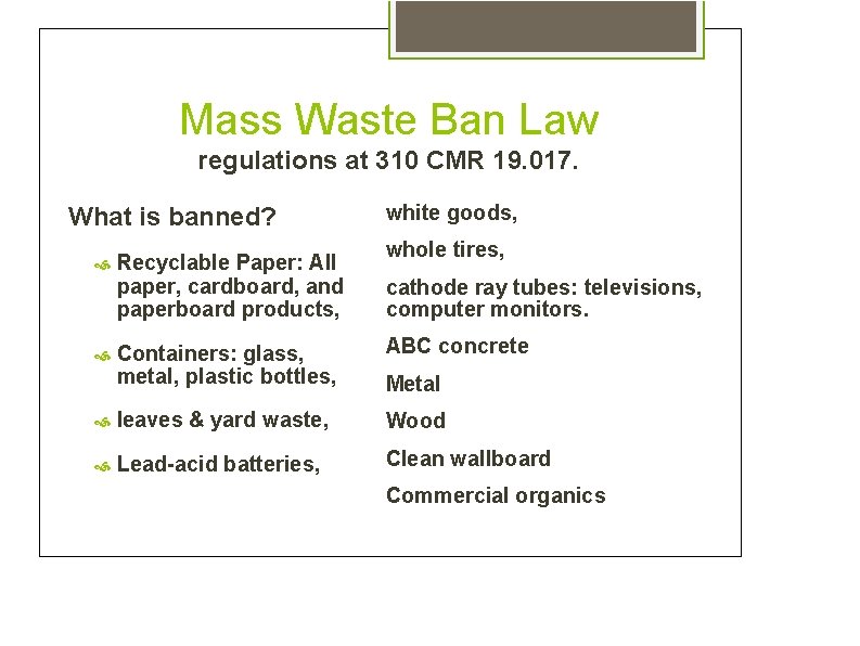 12720 Solid Waste Options Irene Congdon Mass DEP
