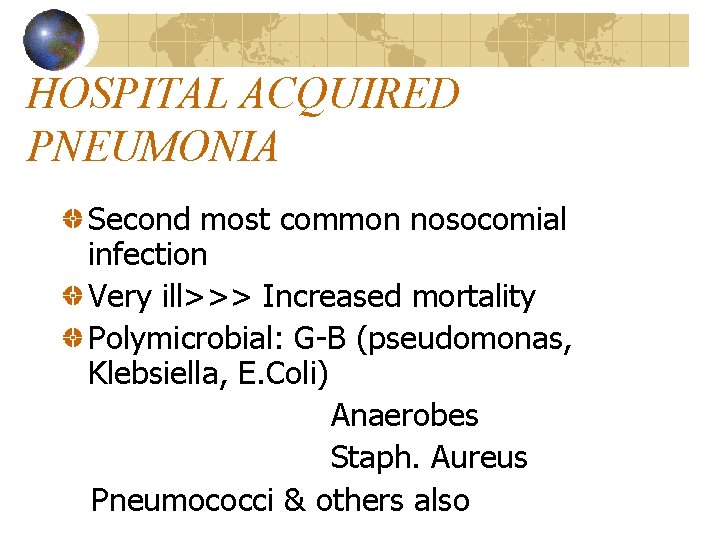 PNEUMONIA TYPICALATYPICAL Dr AISHA SIDDIQUI PNEUMONIA Insults Tissue