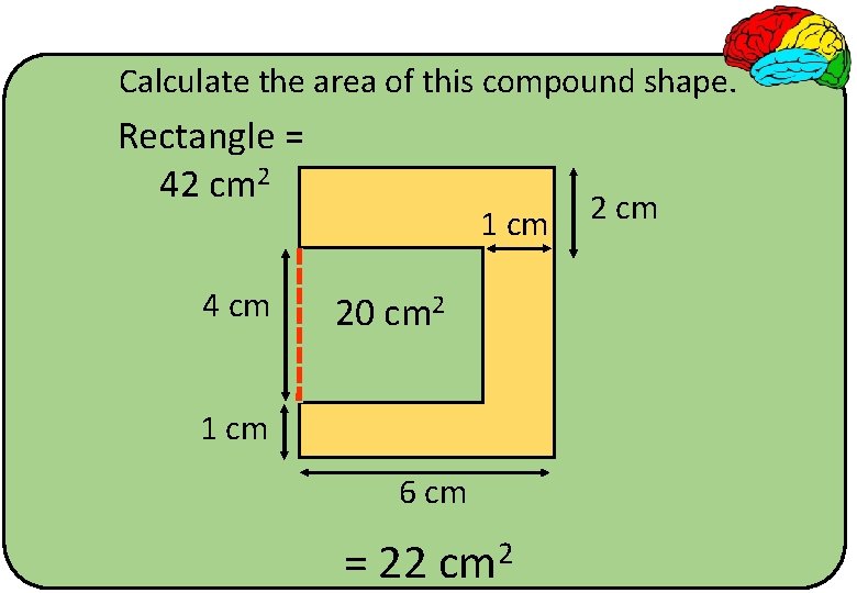 Compound Shapes Area Bingo Students should choose nine