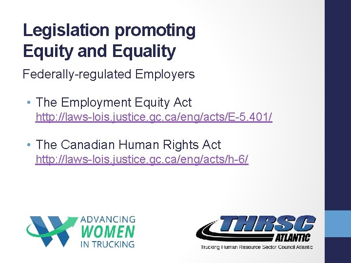 The Inclusion of Women in Trucking Section Content
