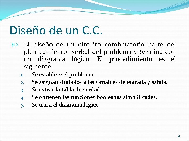 Circuitos Lgicos Combinatorios 1 Circuitos Combinatorios Un circuito