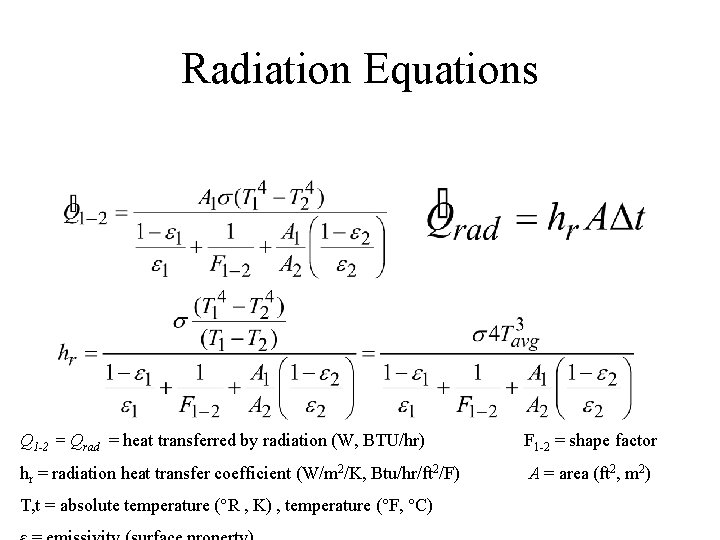 Objectives Finish with Heat transfer Learn about Psychometrics