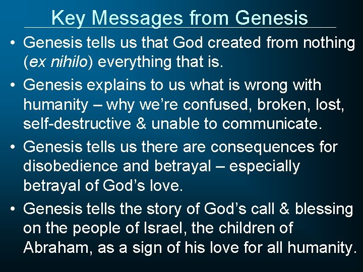 Pentateuch Genesis 1 11 The Primeval Prologue April