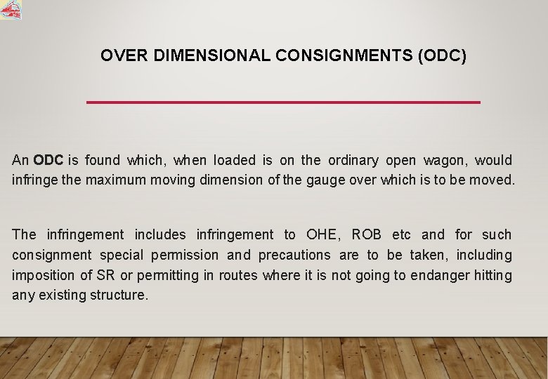 TRACK TOLERENCES Master Copy for IRTMTC by IRICEN